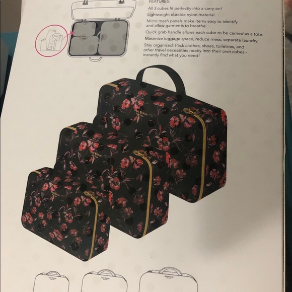 Isaac Mizrahi | Bags | Isaac Mizrahi Travel Cube Sets | Poshmark